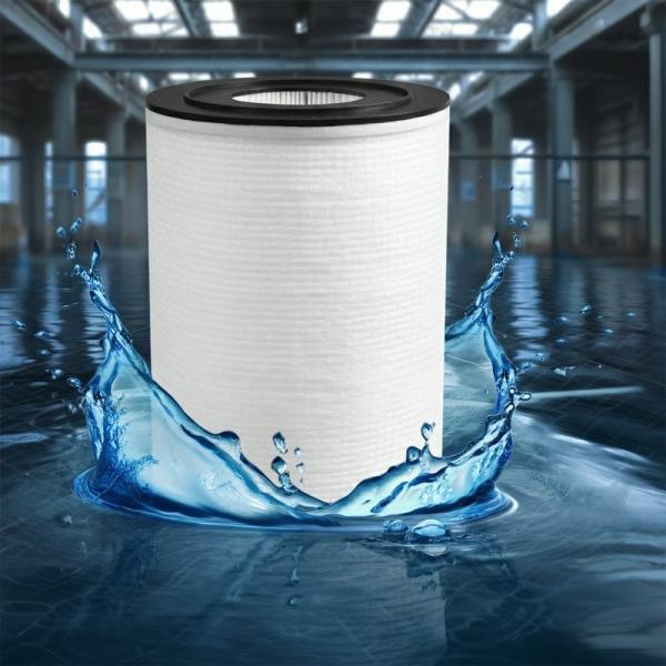 0.3 Micron PTFE Membrane Non-woven Filter Media for Customer Requirements