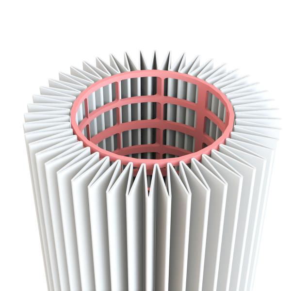Quality Pleatable High Efficiency Needle Felt Nonwoven Fabric Cartridge Media for sale