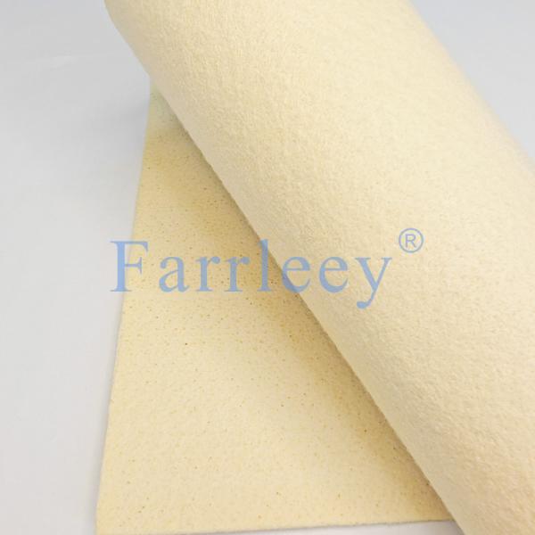 Quality High Temperature Assitance Nomex Dust Cartridge Filter Materials Suitable For High Pressure Differential Environments for sale