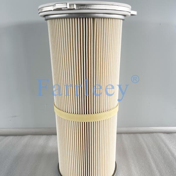 Quality Optimized Airflow High Temperature Nomex Pleated Filter Cartridge Dust Collector for sale