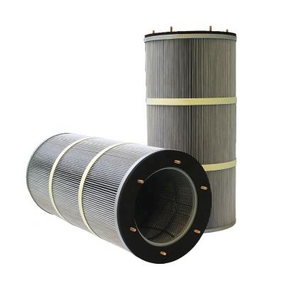 China Farrleey Polyester Dust Filter Cartridge for Powder Replacement with High Filtration Efficiency and Cartridge Construction for sale