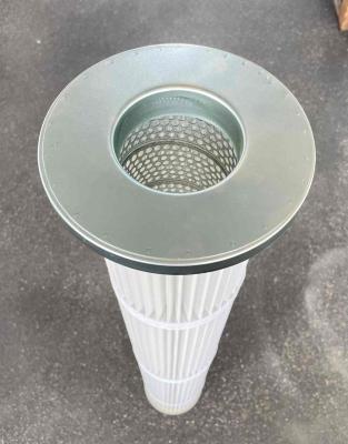 China High Performance Asphalt Dust Filter Cartridge with ≥99.9% Filtration Efficiency and 120℃ Operating Temperature for sale