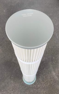 China High Efficiency Pulse Jet Dust Collection Filter Cartridge with ≥99.9% Filtration Efficiency and 120℃ Operating Temperature for Asphalt Plants for sale