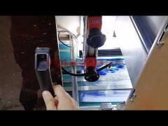 Máquina variable de la inspección de las bolsas de plástico de Frequeny con paginar el alimentador