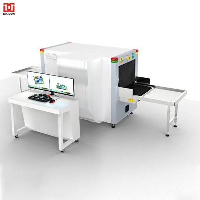 China MD-6550D Dual View X-ray Inspection System Airport Security Baggage Screening Equipment Xray Baggage Scanner for sale