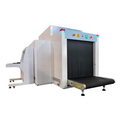 China Automatic Threat Detection X-ray Security Machine 100100 Large Tunnel Dual View X Ray Baggage Luggage Scanner for sale