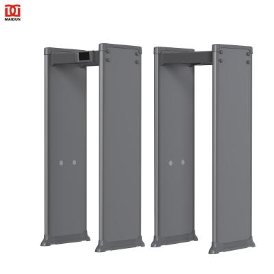 China MD-600GD High Performance Multi Zone Scanner Equipment Gate High Stability Walk-through Metal Detector Gate for Security for sale