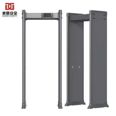 China Walk-through Multi Zone Metal Detector Security Equipment Gate High Performance 7-inch Display Walk Through Metal Detector for sale