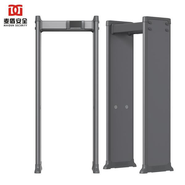 Quality Walk-through Multi Zone Metal Detector Security Equipment Gate High Performance 7-inch Display Walk Through Metal Detector for sale