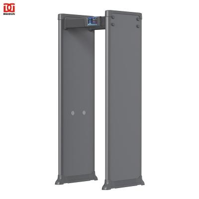 China Station Security High Performance Multi-Zone Metal Detector Adjustable High Sensitivity Portable Walk Through Metal Detector for sale