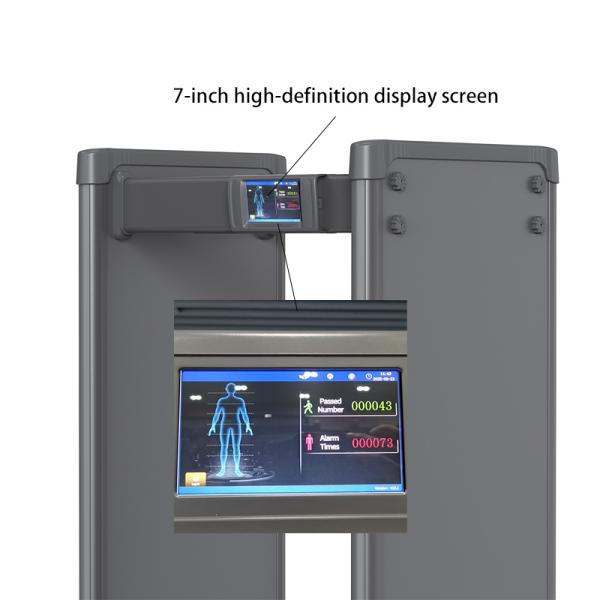 Quality Station Security High Performance Multi-Zone Metal Detector Adjustable High for sale