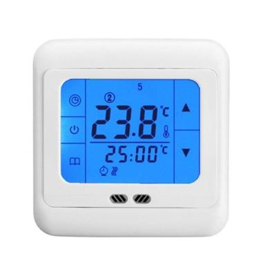 China LCD Touch Screen Thermostat for Boiler Heating System for sale