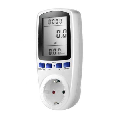 China Power Meter Plug Energy Meter Watt Voltage for sale
