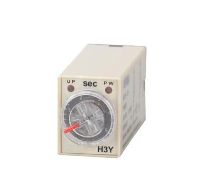 China H3Y super electronical mechanical count down timer relay AC24V 220V for sale