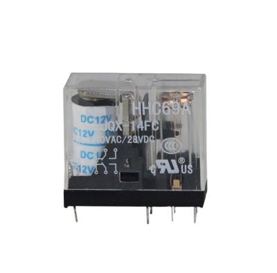 China jqx-14fc-1z 10A 12V 220V small latching electromagnetic relay for sale