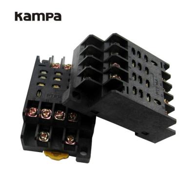 China Intermediate relay base PTF14A big 14 pin socket suitable for LY4NJ HH64P for sale
