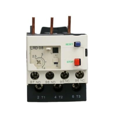 China LRD08C 3Pole LRD phase failure and Thermal magnetic overload protection relay for sale