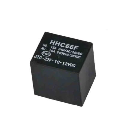 China HHC66F Small Power PCB relay 10a 12v 220v for sale