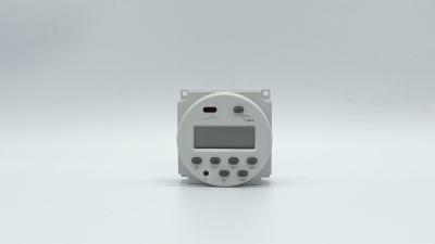 China Hot Selling CN101 DC12V Digital Round LCD Power Programmable Timer Time Relay 16A Switch Support Daily Weekly Program for sale