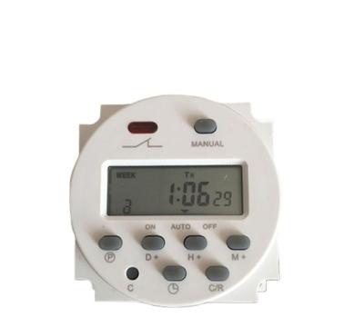 China CN101A Mini Timer Switch AC/DC 110V 220V Digital LCD Power Weekly Electrical Time Switch for sale