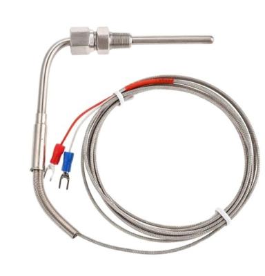 China Stainless Steel 2M EGT K Type Thermocouple Exhaust Probe High Temperature Sensors Threads 200mm New BS High Quality for sale