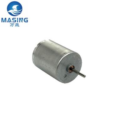 China Small Electric DC Motor 370 DC Micro Motor 9V 12V 5000rpm 24.4mm For Printer for sale