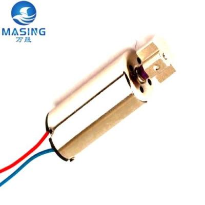 China Mini 6mm Coreless Vibration Motor 0612 Brushed Micro Motor 3.7V 18000rpm for sale