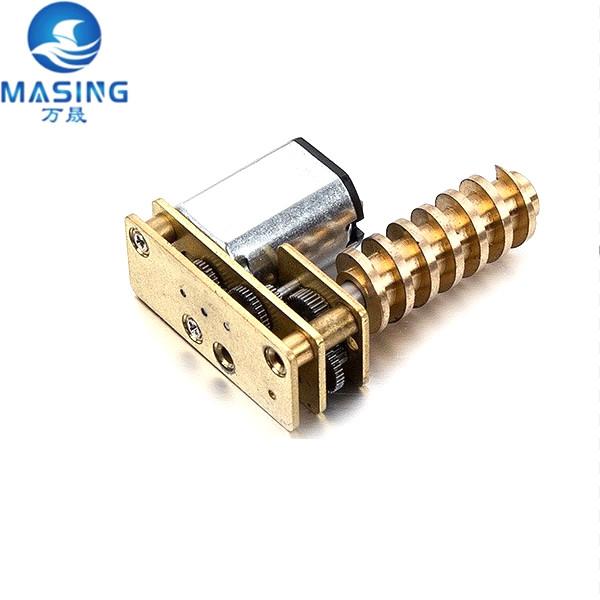 Quality Variable Speed 12mm Small DC Gear Motor Spur Gearbox N20 N30 Micro Worm Gear Motor for sale