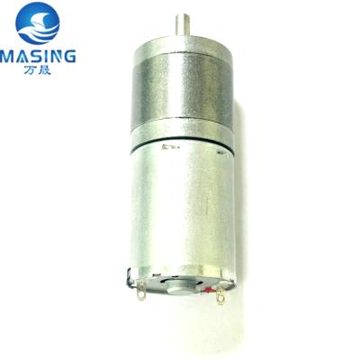 Cina Casella di marcia 25 mm DC Motor a bassa rotazione RF-370 High Torque Brushed DC Motor in vendita