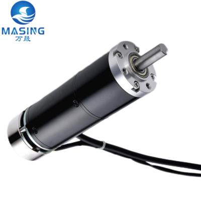 Cina Motore di trasmissione planetario a corrente continua di 24 V 45 mm 60 W 12 V senza spazzola Motore di trasmissione a corrente continua ad alta coppia per robot in vendita