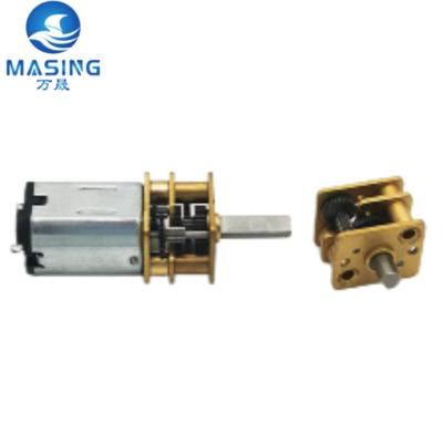 Cina Motore a rotazione bassa 12 mm N20 ad alta coppia Mirco con ingranaggi spazzolati 2.4V 5V 6V 12V Mini motore a corrente continua per veicoli elettrici in vendita