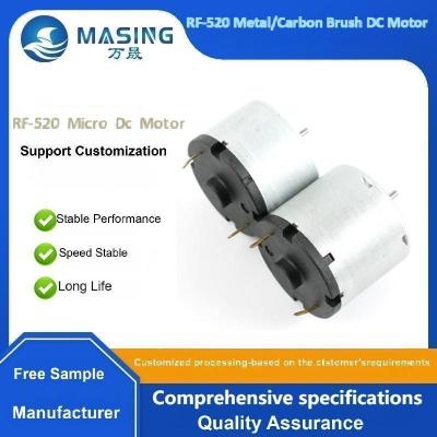 12V Electric DC Motor RK-520 Carbon Brush For Toy Cars Automatic Machines And Small Appliances