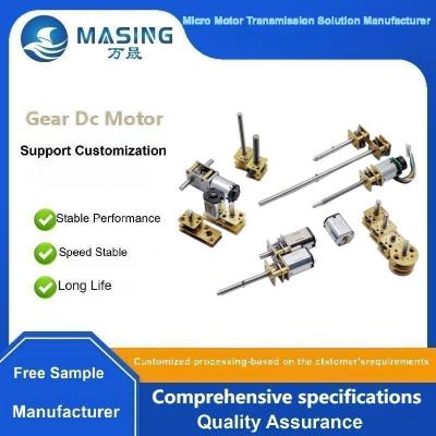 Китай 12-мм электрический металлический щеточный редукторный двигатель постоянного тока N20 для применений в интеллектуальных роботах продается
