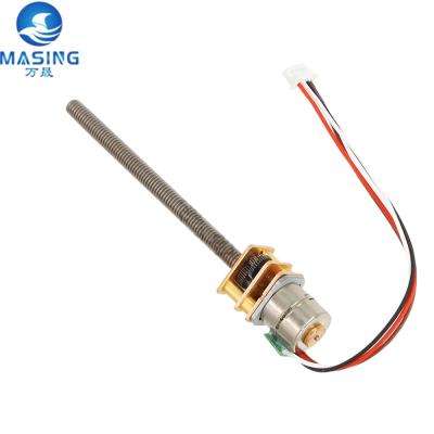 Китай 10-миллиметровый миниатюрный шаговый двигатель с редуктором GM12-10BY DC, микро шаговый двигатель для робототехники, 3D-принтеров и прецизионного оборудования продается