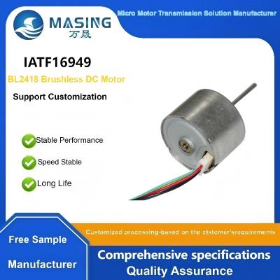 Chine BL2418 3.7v 7000rpm Moteur Micro Brushless 24mm Moteur de Tondeuse Vitesse PWM Petit Moteur Brushless à vendre