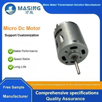 China RS-365 Micro Brushed DC Motor High Speed 12v 16000rpm For Window Cleaning Robot for sale