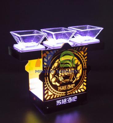 China Snack Dish LED Serving Tray led serving tray for Nightclub for sale