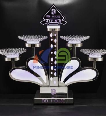 China Large Fruit Serving Tray LED Holder LED fruit serving tray led serving tray for Nightclub for sale