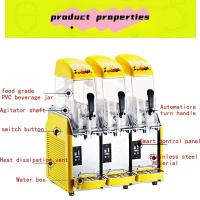 China Making Ice Slush Function Slush Machine for Cocktail Juice and Refrigeration for sale