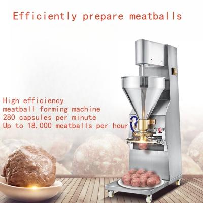 China High Output Meatball Machine with One-Time Molding Design 220-380v 280 pieces/min for sale