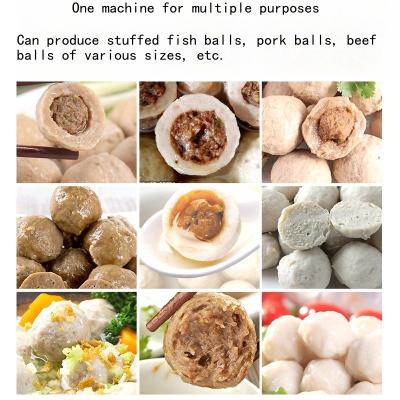 China High Output Meatball Machine with One-Time Molding Design 220-380v 280 pieces/min for sale