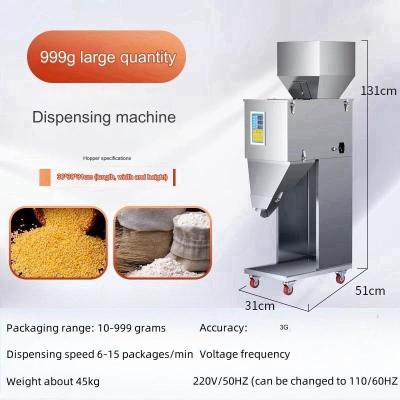 China Automatic Weighing Filling Machine Speed 6-15 bags/min for Stand-up Pouch Packaging for sale