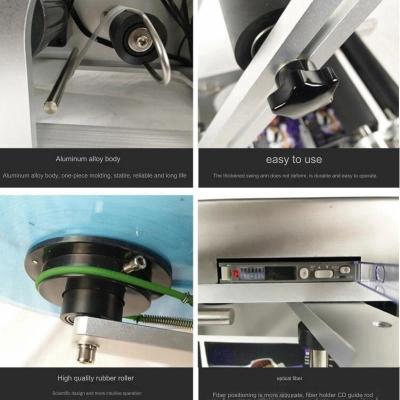 China Semi-automatic Labeling Machine for Bottles and Cans Stainless Steel Material CBM0.1 for sale