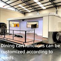 China Multifunctional Food Truck with Full Kitchen and Customizable for sale