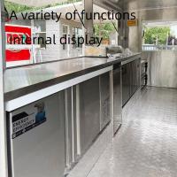 China Multifunctional Food Truck with Full Kitchen and Customizable for sale