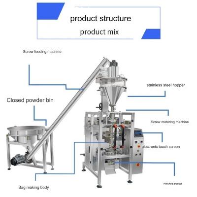 China Speed Automatic Powder Packaging Machine for Seasoning Powder and Chicken Bouillon for sale