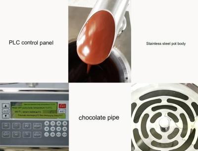China Chocolate Melting Tempering Machine for Chocolate Production Line in Food Beverage for sale