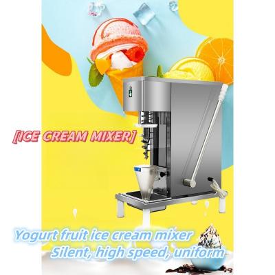 China 220V 110V Desktop Fruit Ice Cream Crushing Mixing Machine voor Swirl Frozen Yogurt Te koop