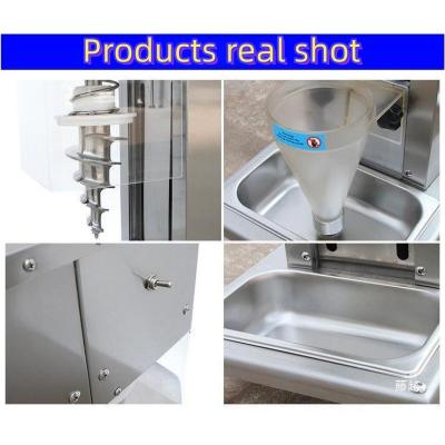 China Easy Operation Tabletop Ice Cream Mixer with Ce Certification and Swirl Freeze Blending for sale