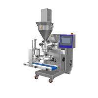 China Easy Operation 220V Automatic Encrusting Machine for Maamoul Cookie and Mochi Forming for sale